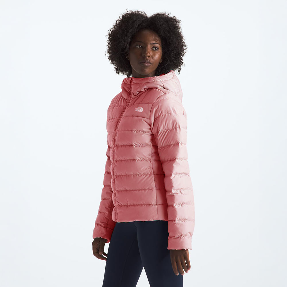 Chamarra Puffer con Gorro Aconcagua Mujer, Rosa - The North Face Mexico
