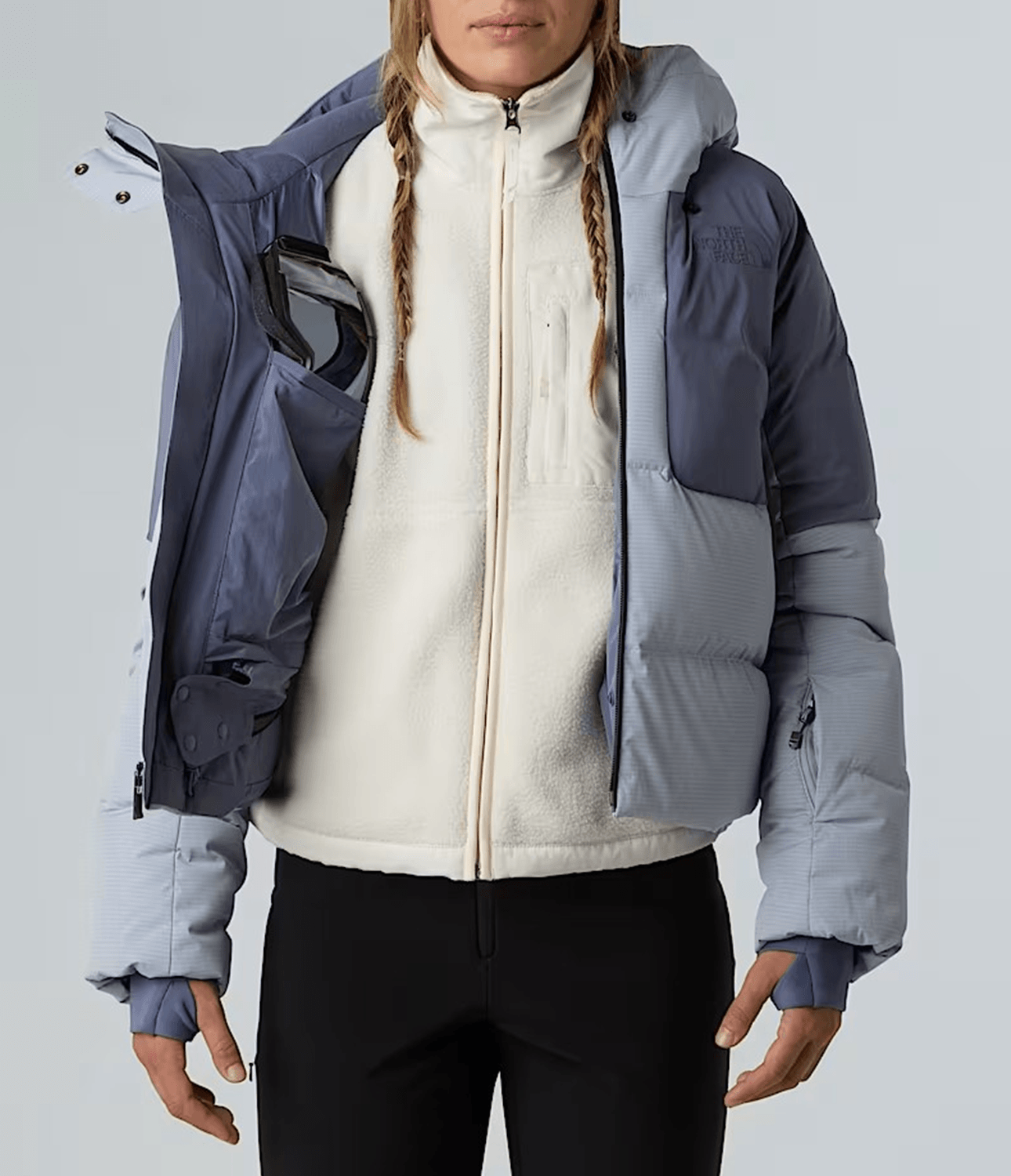 Chamarra de pluma Cold Spell Mujer, Gris - The North Face Mexico